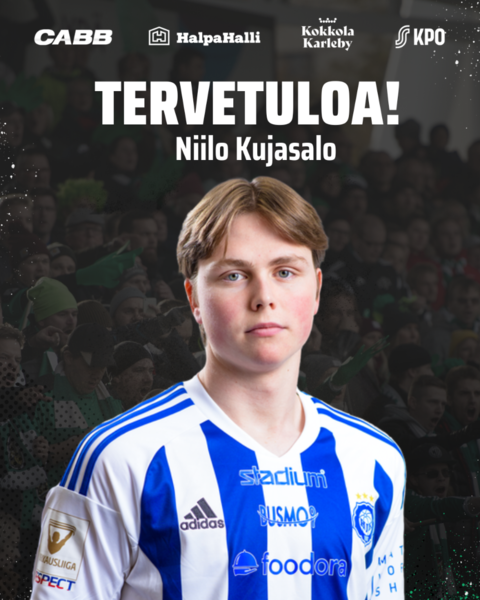 Kokkolan Pallo-Veikot - Niilo Kujasalo siirtyy HJK:ta edustusjoukkueen ...