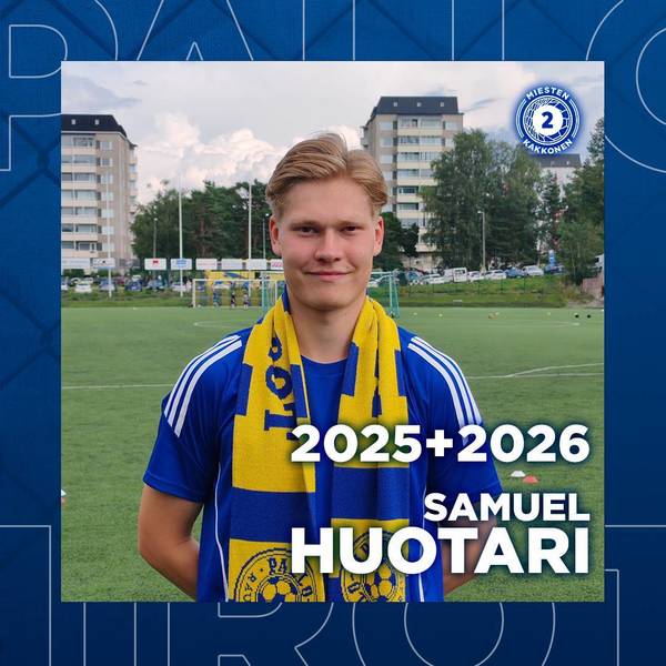 Pallo-Iirot r.y - Samuel Huotari sinikeltaisiin